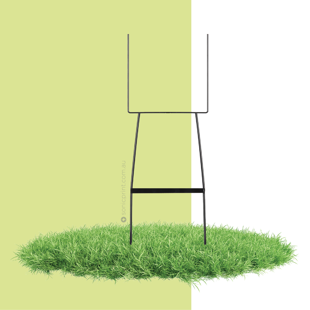 Lawn Spike Signs – Sonic Print